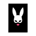 Follow The White Rabbit Poster | Rabbit Mask Wall Print – THE WALL SNOB