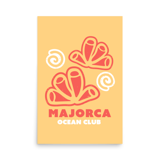 Travel Prints | Majorca Ocean Club Print – THE WALL SNOB