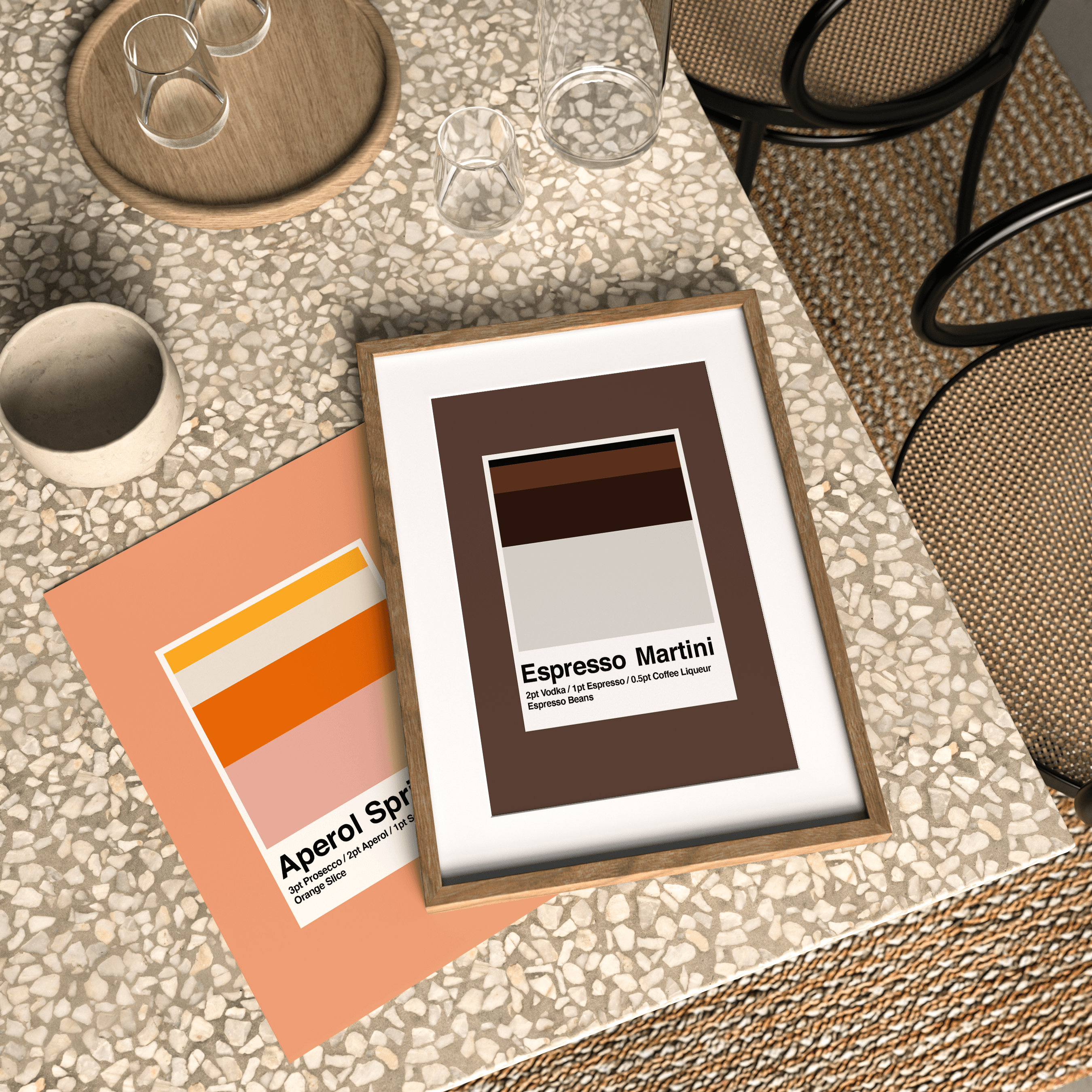 Midcentury Stripes Non-binary Pride Poster | LGBTQ+ Wall Art – THE WALL ...