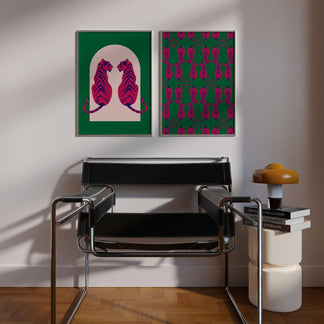Trendy Tiger Wall Poster – Vibrant Art for Year of The Tiger – THE WALL ...